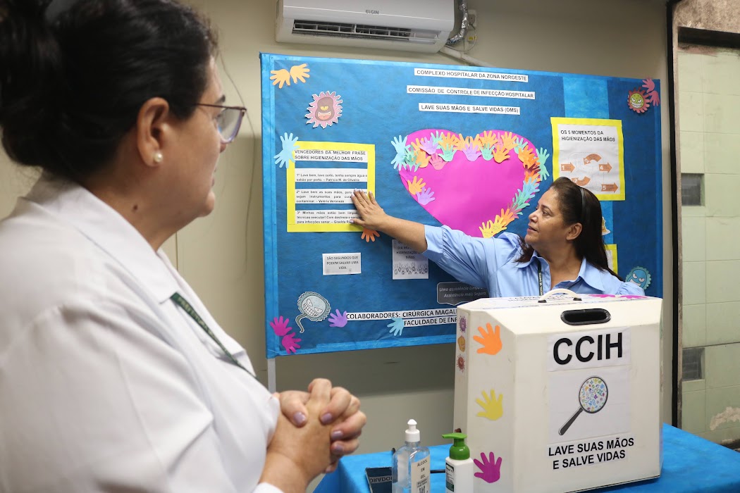 Unidade de saúde de Santos promove campanha de conscientização sobre a ...