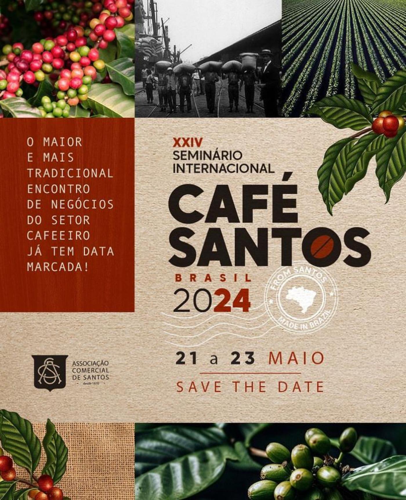 Santos é confirmada para receber Seminário Internacional do Café em ...