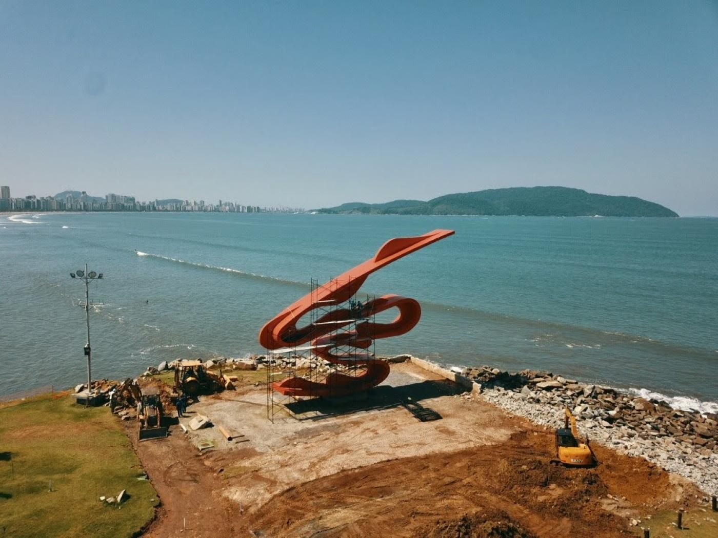 Santistas fiscalizam obras do Novo Quebra-Mar | Notícia | Prefeitura de ...