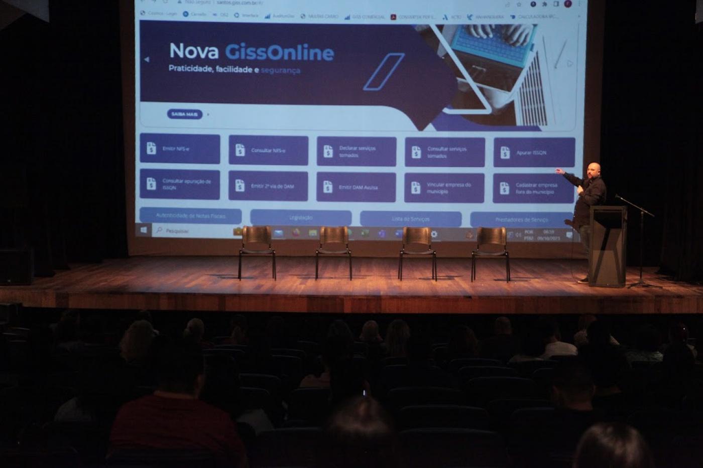 GissOnline: contadores e contribuintes passam por capacitação para ...