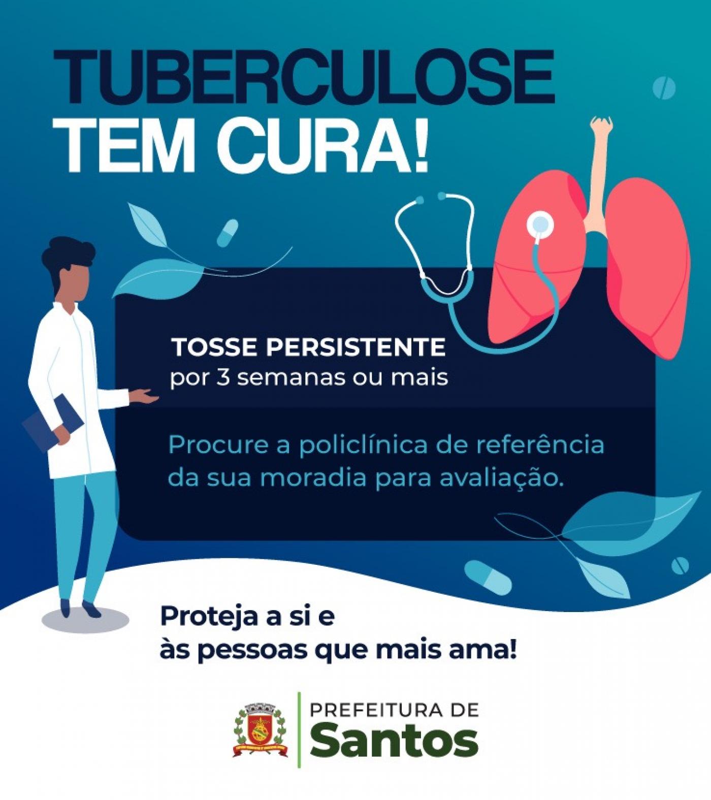 Santos lança campanha de conscientização para tuberculose | Notícia ...